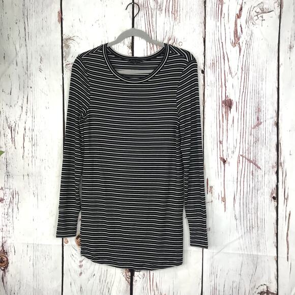 Universal Standard | Tops | Universal Standard Stripe Long Sleeve Tunic ...
